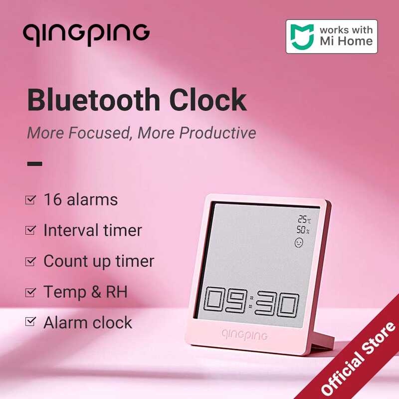 Qingping Bluetooth Clock, Interval Timer at Count Up Timer, Digital ...