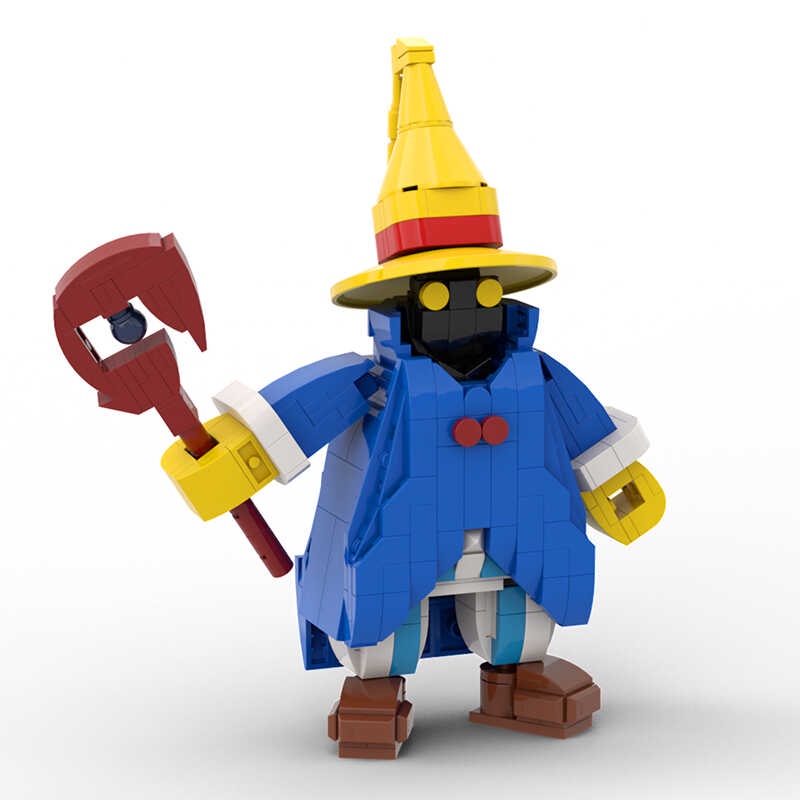 MOC Game Final Fantasied Black Mage Building Blocks Creative Decorative ...