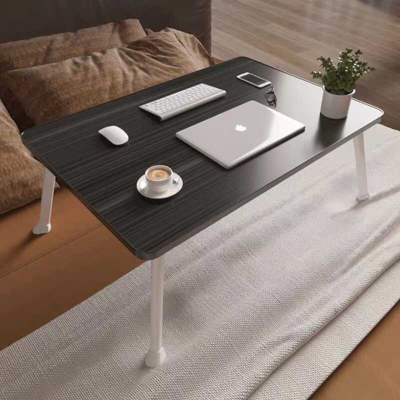 Portable Folding Small Table Wooden Foldable Laptop Study Table Simple ...