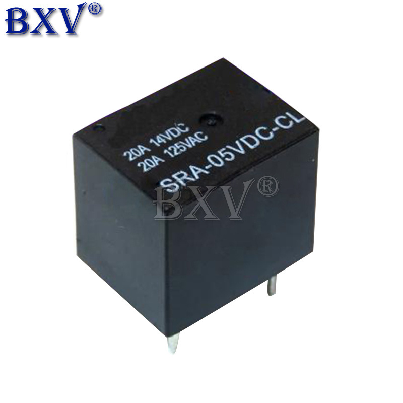 2PCS 5V 12V 24V 20A DC Power Relay SRA-05VDC-CL SRA-12VDC-CL SRA-24VDC ...