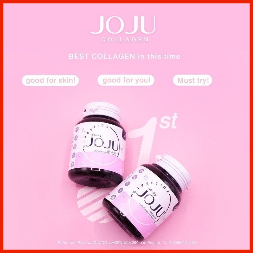 JOJU Collagen Chewable Tablet Thailand (PREMIUM Dipeptide) Pimple Acne ...