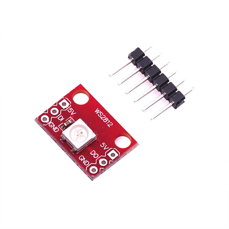 RGB LED Kout - BreaWS2812 Color Light Module Single Line Interface Full ...