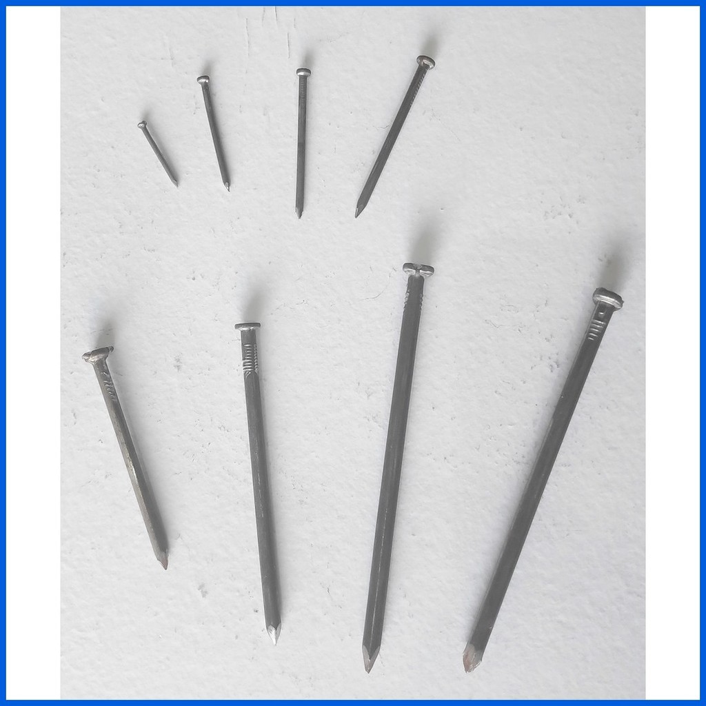 Common Wire Nail ️ Pako ️ Pakong Kahoy May Ulo ️ Paco ️ Sold per 1/2 ...