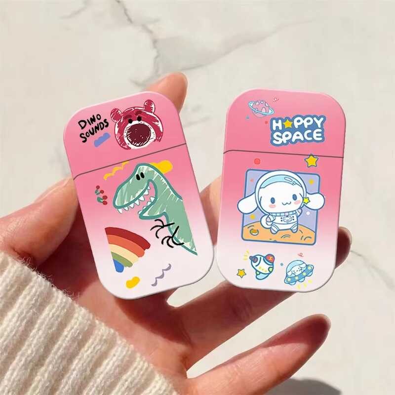INS Orihinal Na Metal Cute Hello Kitty Lighter Kuromi Cinnamo Sanrio ...