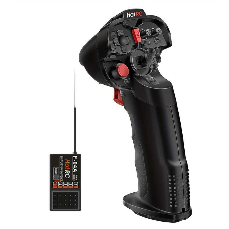 4CH Radio System Transmitter at Receiver Distance 400m-500m, 2.4ghz ...