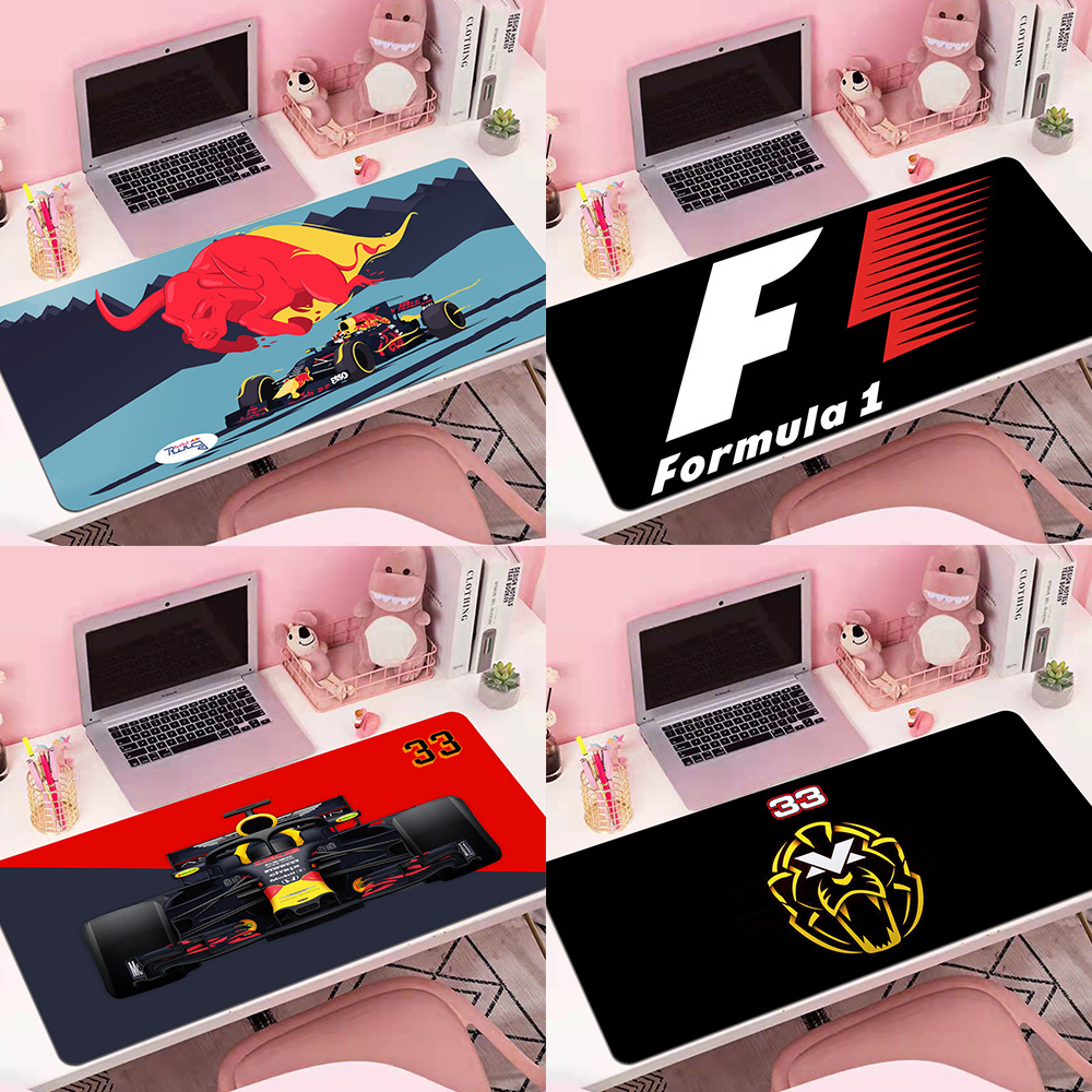 F1 Racer 33 Number Art Mats Office Carpet Desk Pad Mouse Black Big ...