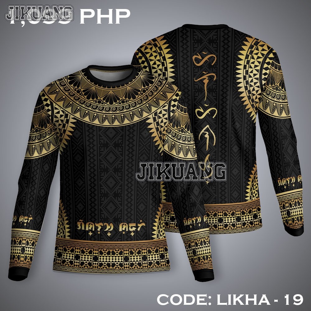 [Ready Stock] Philippine Ethnic/Tribal Inspired Long sleeves shirt ...