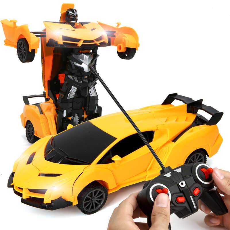 1/18 Rc Transformer Car 2 in 1 Transformation Robots Models Remote ...