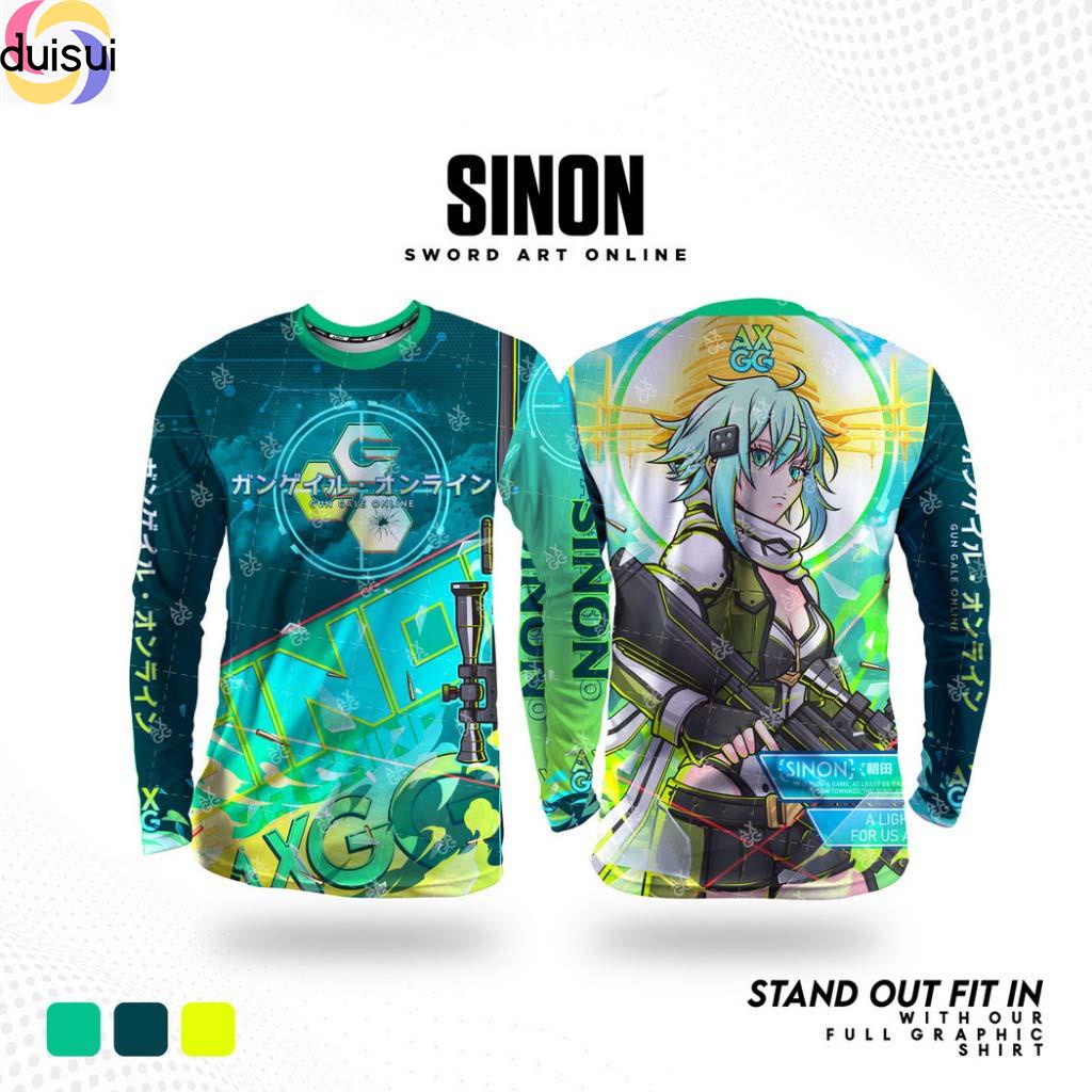 Sword Art Online - Sinon" Anime T-Shirt | Shopee Philippines