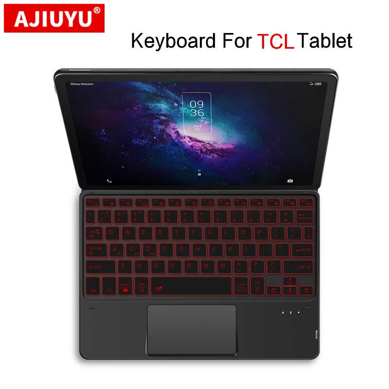IUYU Touchpad Keyboard Backlight Bluetooth Para Sa TCL 10 TAB Max 10S ...