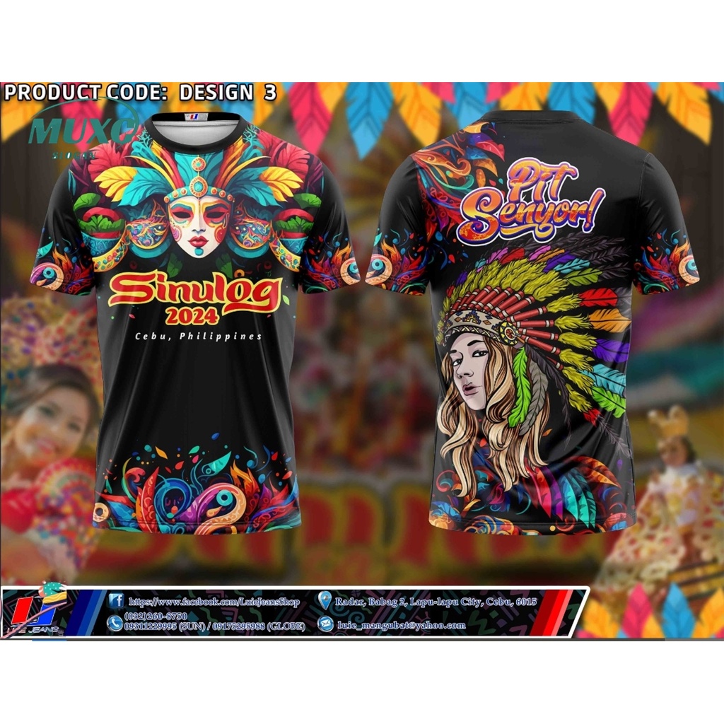 SINULOG SHIRT FULL SUBLIMATION FOR MEN AND WOMEN | Shopee Philippines