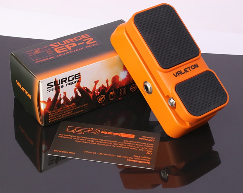 Valeton EP-2 2 in 1 function volume expression control pedal mini ...