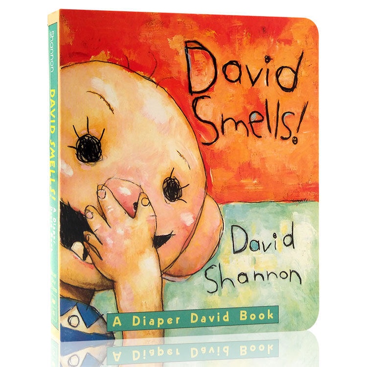 milu Picture Book David Smells A Diaper NO David shannon Board Book ...