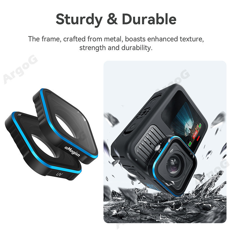 aMagisn Waterproof Filter for Go Pro 13/12/11/10/9 Lens ND Filter CPL ...