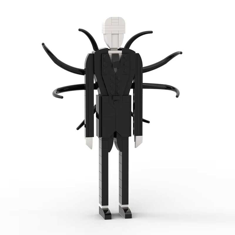 Urban Buildmoc Legends Horror Slender Man Figures Slenderman MOC Set ...