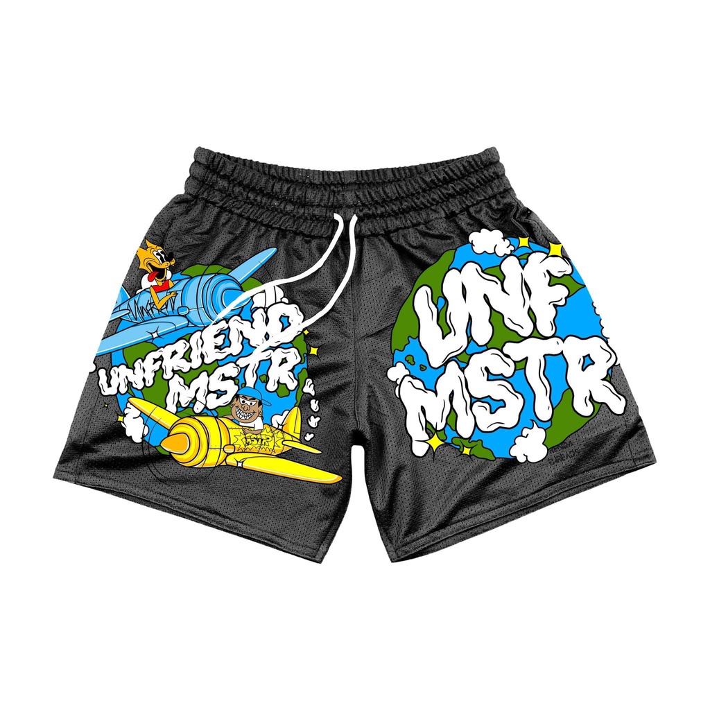 MSTR Co. X UNFRIEND - 2022 COLLABORATION A3 MESH SHORT (BLACK) | Shopee ...