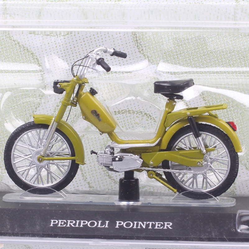 1:18 Scale Classic Atlas Peripoli Pointer 50cc 1974 Moped Motor Diecast ...