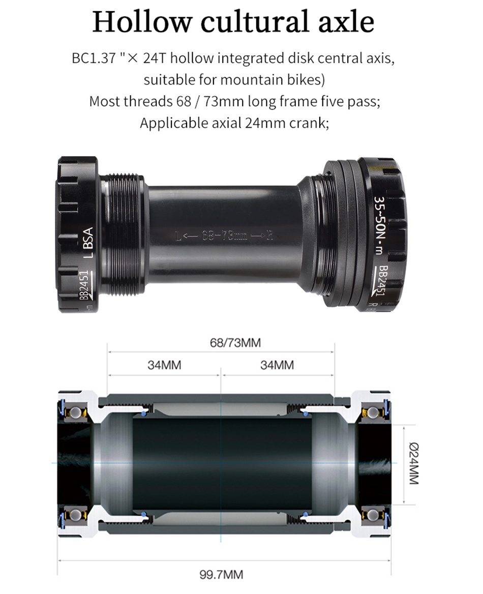 Road Bike Crankset GOLDIX Ultralight 50-34T 52-36T 53-39T GXP Double ...