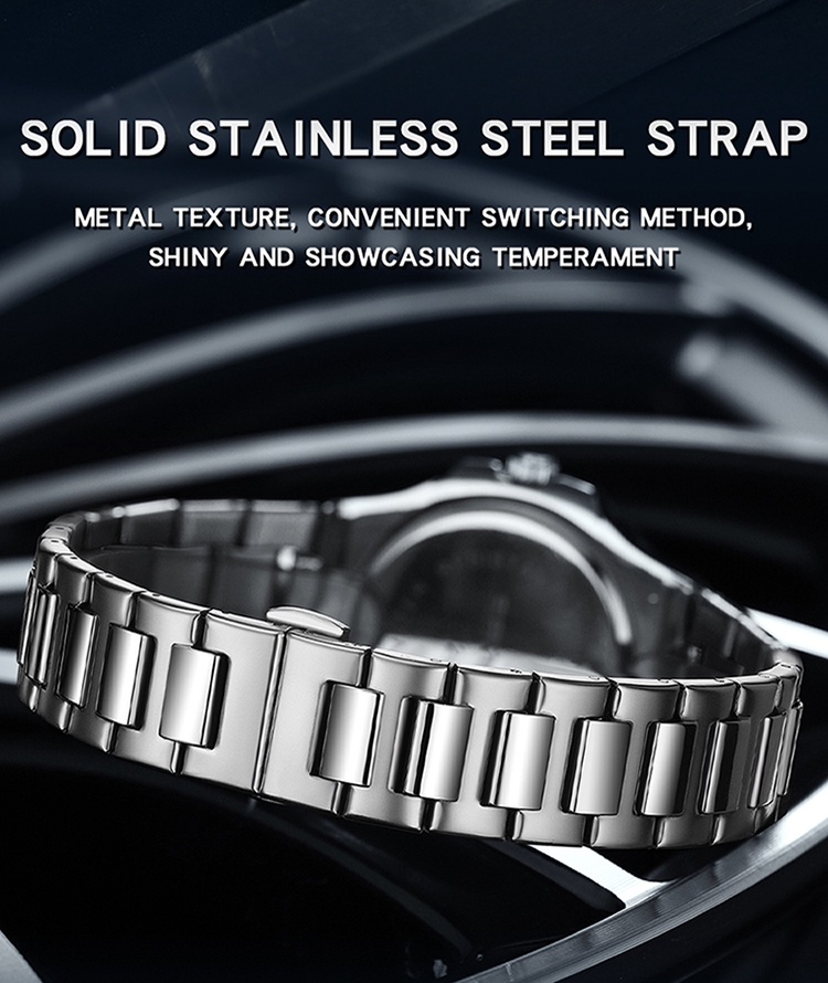 Sanda Men Direction Thread Business Leisure Fashion Single Calendar ...