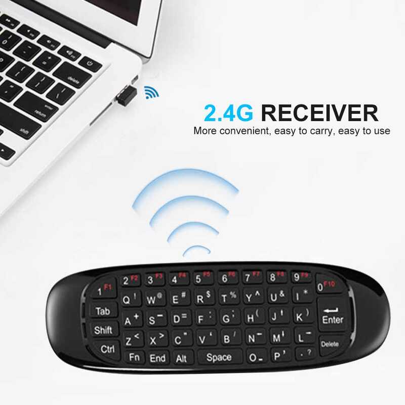2.4G Wireless Keyboard Remote Control Starter Kit para sa Carplay Box ...