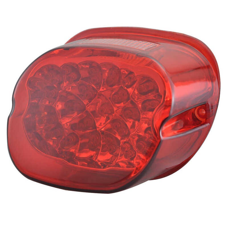 Motorcycle Tail Light Modified Tail-Light Sier with Top Window Low ...