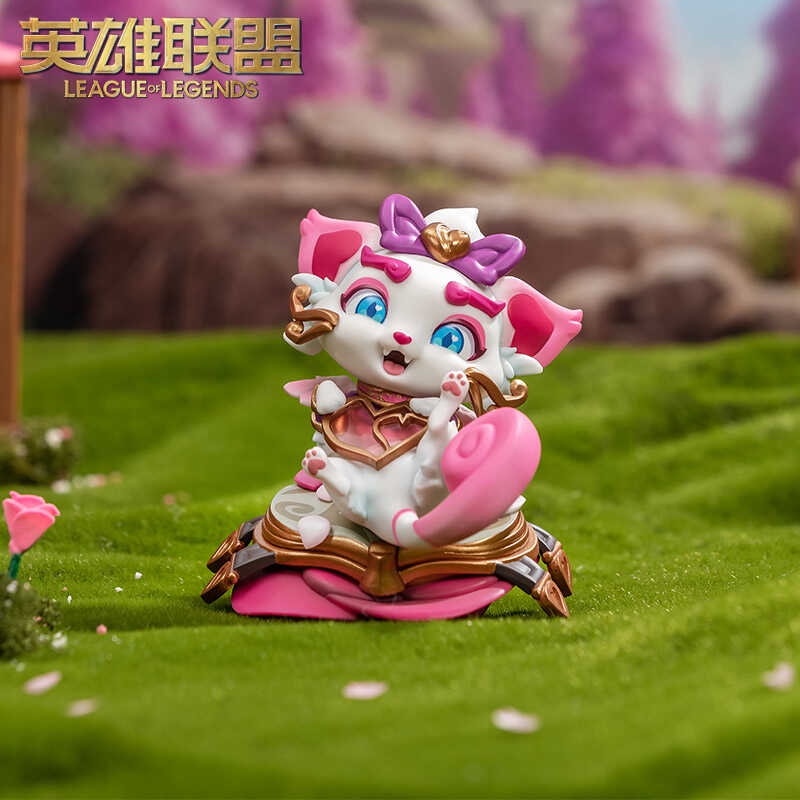 In Stock Original League Of Legends The Magical Cat Yuumi Figure Model ...