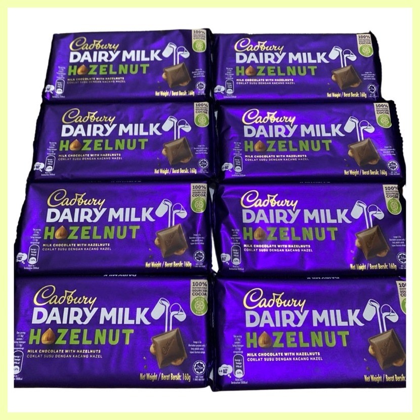 ♻ Cadbury Dairy Milk (Chocolate/ Hazelnut/ Fruity Nut/RoastAlmond ...