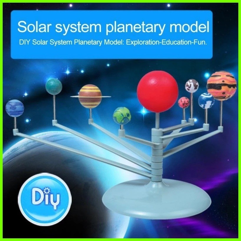 ∇ DIY Solar System Nine Planets Planetarium Model Kit Astronomy Science ...