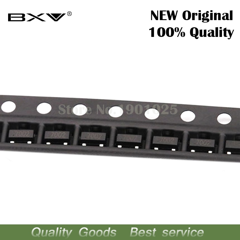 50PCS 2N7002LT1G SOT23 2N7002 SOT SOT-23 SMD 702 MMBT7002LT1G 60 V, 115 mA new and original ...