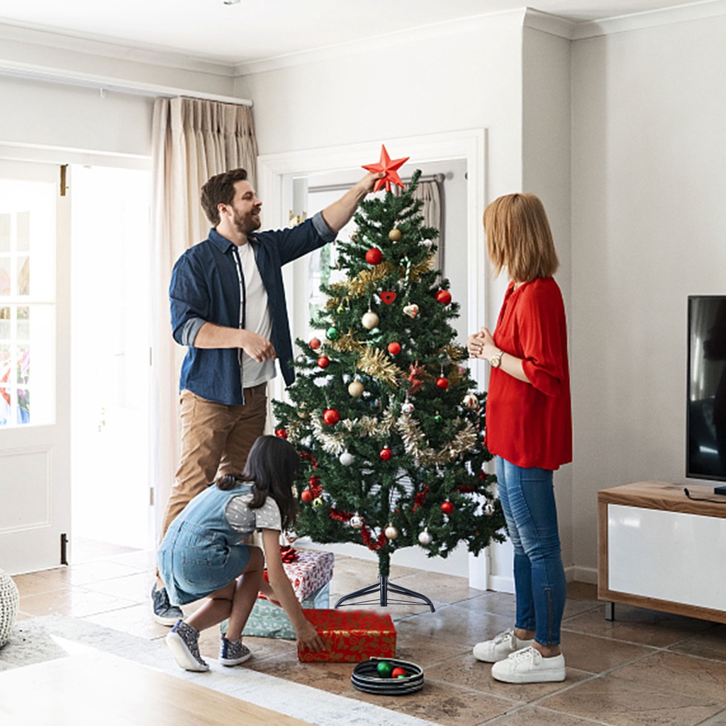Fixing Christmas Tree Stand Flagpoles Bottom Frame Holder Xmas Trees ...