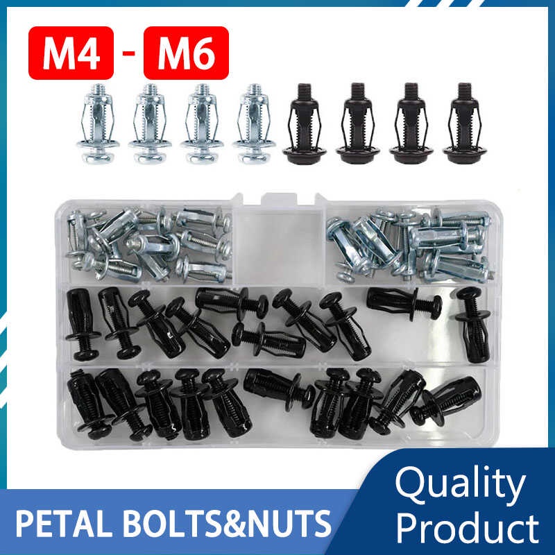 M4 M5 M6 Repair Car License Plate Tube Riveting Anchor Iron Sheet ...