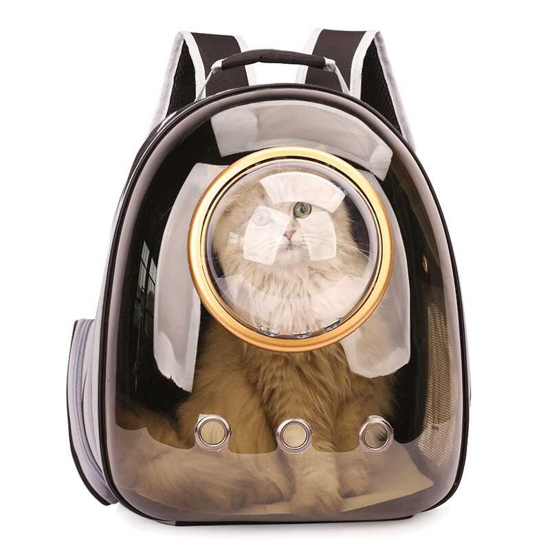 Cat Carrying Bag Space Pet Backpack Breathable Portable Transparent ...