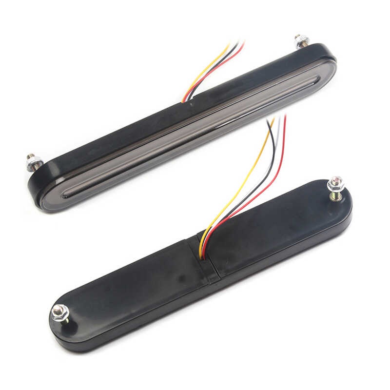 LY LED Motorcycle ReAr Fender LigHt Ger VerticAl Mount LED Rod LigHt ...