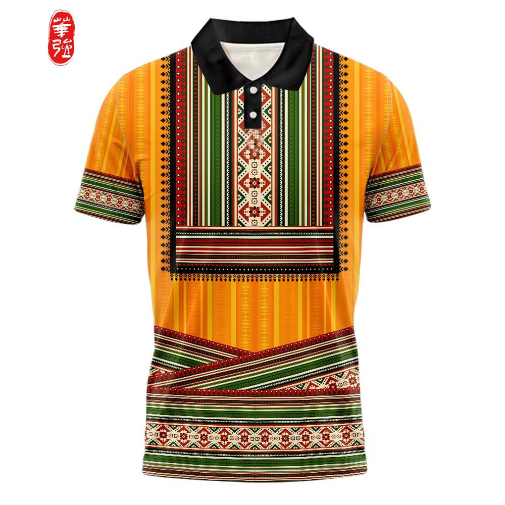 Philippine Ethnic / Tribal-Inspired Polo Shirt ready stock | Shopee ...