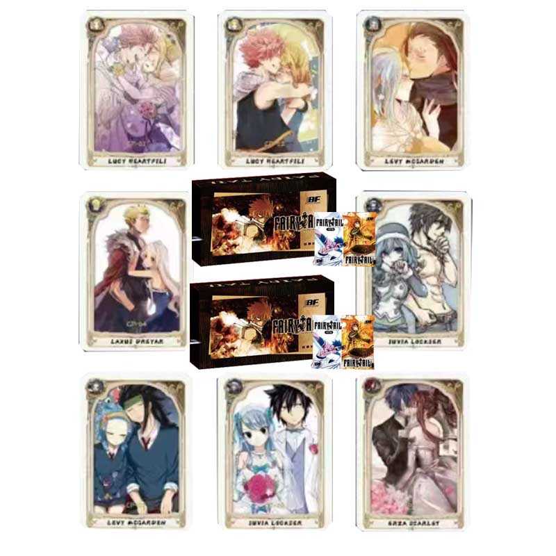 Bigla Ng Mga Fairy Tail Collection Cards Packs Booster Box Game Cards ...