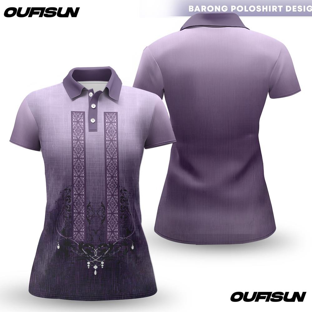 Asean Attire For Women Retro Ethnic Style Polo Shirt Women's Lapel ...