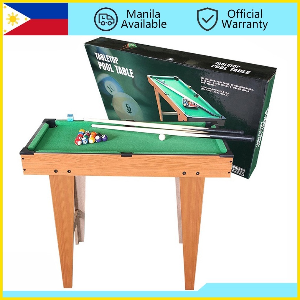♠ [PH]27x14 inches Mini billiard Table for Kids wooden with tall feet ...