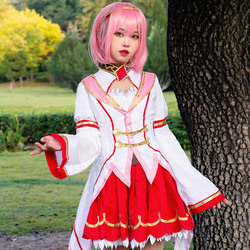 Link Princess Kusano Yui COSPLAY Dress Redive Black Cat Kailu Skunk Set Maid Dress | Shopee ...