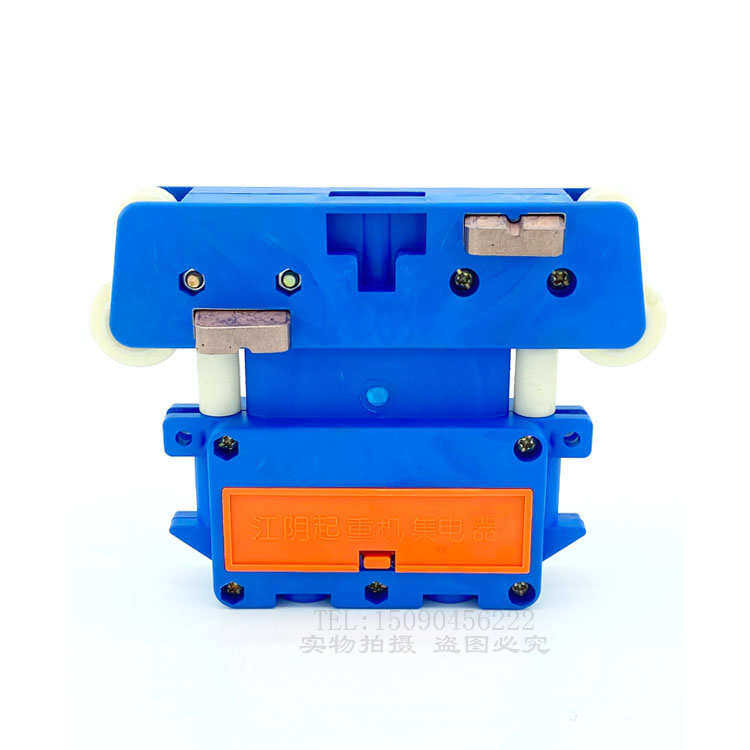Jiangyin collector with bearings JD4-100A four pole overhead crane tube type sliding conta ...