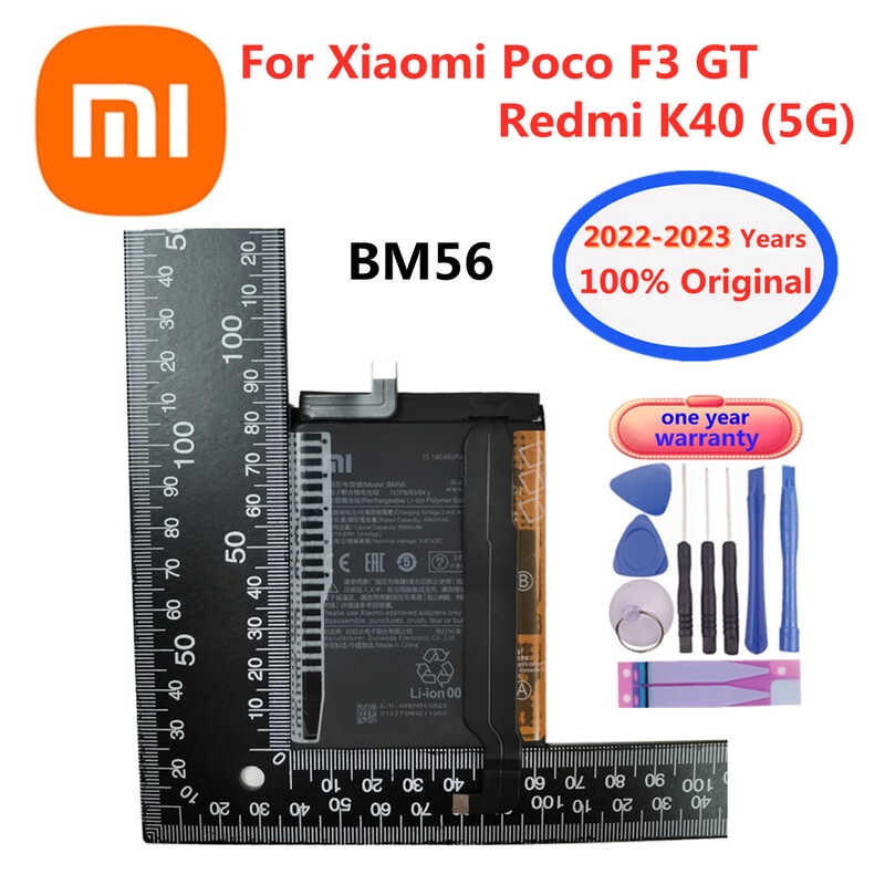 Original BM56 For Xiaomi POCO F3 GT Redmi K40 Gaming Edition Battery ...