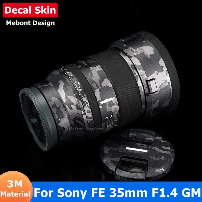 Para sa Sony FE 35mm F1.4 GM Decal Skin Camera Lens Sticker Vinyl Wrap ...