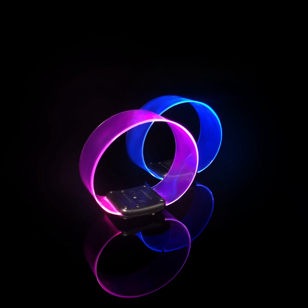 Silicone Sound Controlled LED Light Bracelet Led Light-emitting ...