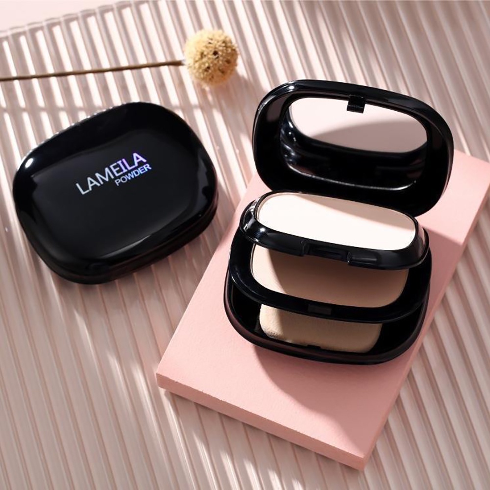 Oil-Control Matte Compact - Waterproof Dual Use & Long-Lasting Setting ...