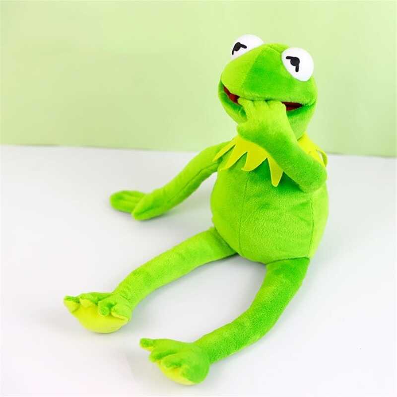 40Cm Plush Kermit Frog Sesame Street Frogs Doll The Muppet Show Plush ...
