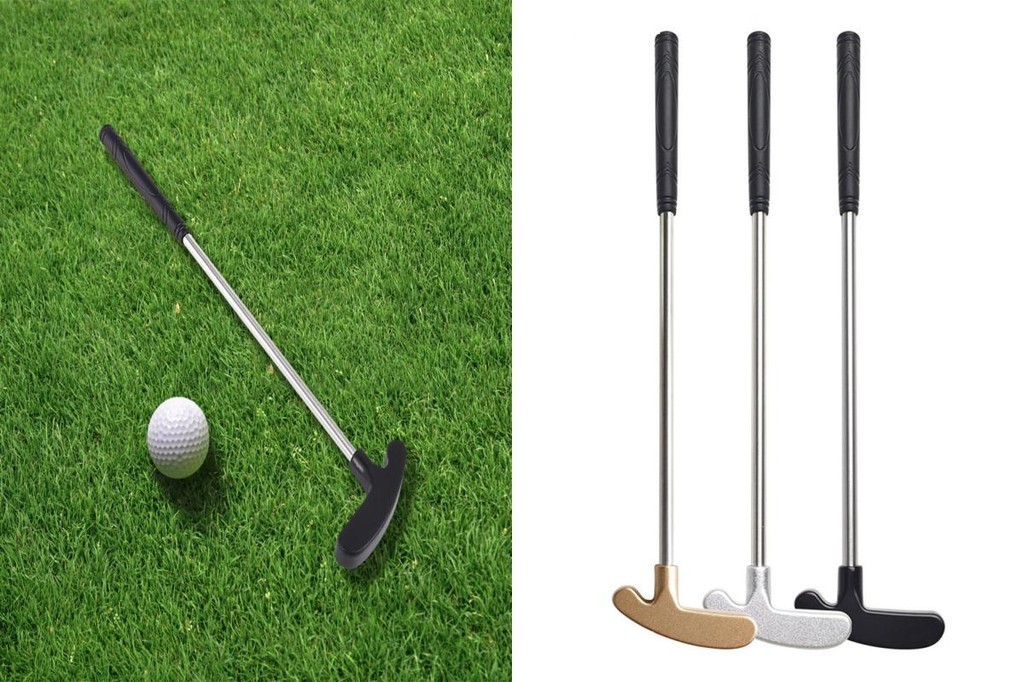 Tpr Grip Texture Golf Putter Mini Golf Putter Set with 2 Balls for Kids ...