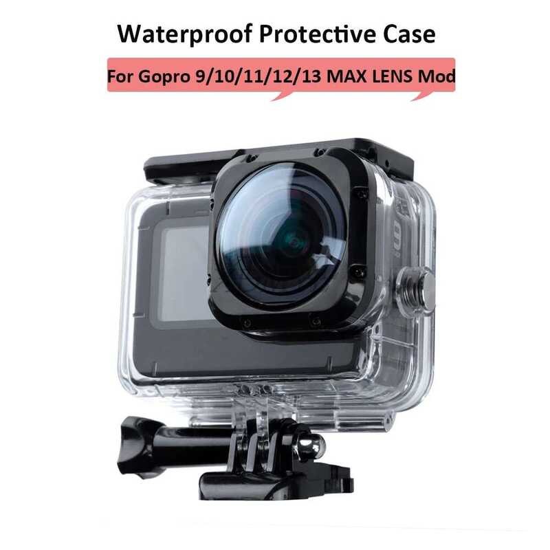 Tt Wide-Angle Lens Waterproof Case Para Sa Gopro Hero 13 12 11 10 9 MAX ...