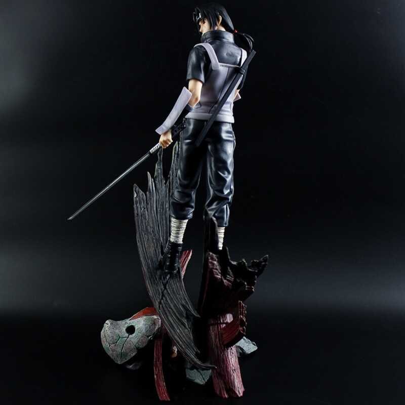 Anime Naruto Uchiha Itachi Figurine, Hidden Part Mask, Behind The ...