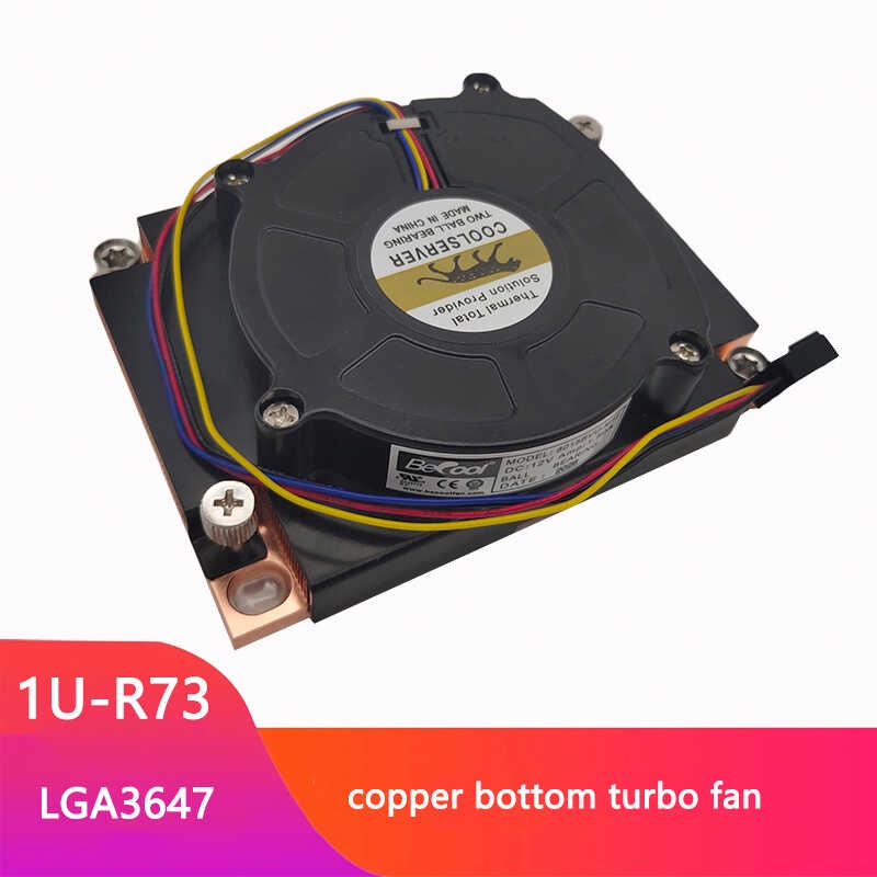 COOLSERVER R73 1U CPU Server Cooler Workstation Processor Radiator 3 ...