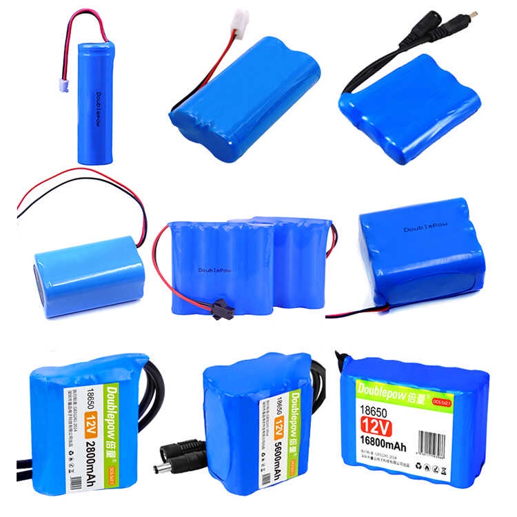 OEM Rechargeable 12 volt li-ion li ion pack - 18650 3S2P 11.1v 12v ...