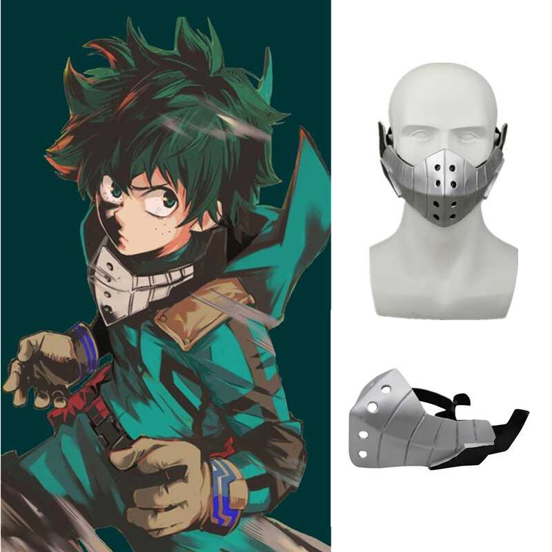 Halloween Boku No My Hero Academia Midoriya Izuku Deku Mask Cosplay ...